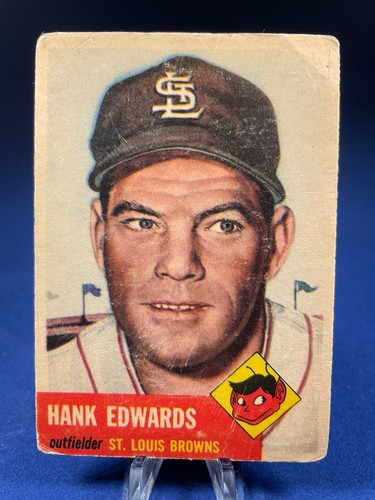 1953 Topps Baseball Hank Edwards #90 St. Louis Browns Low Grade | eBay