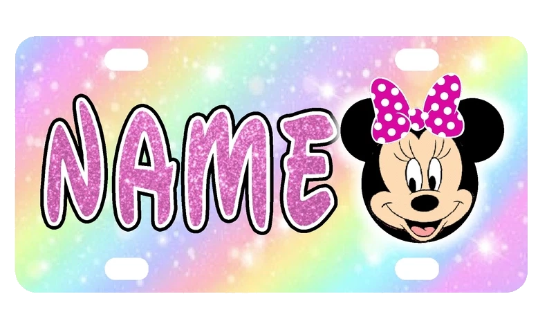 Minnie Mouse Name Logo
