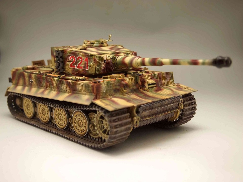 1/35 Panzerkampfwagen VI Ausf. E Tiger I Heavy Tank Number Model Kit ...