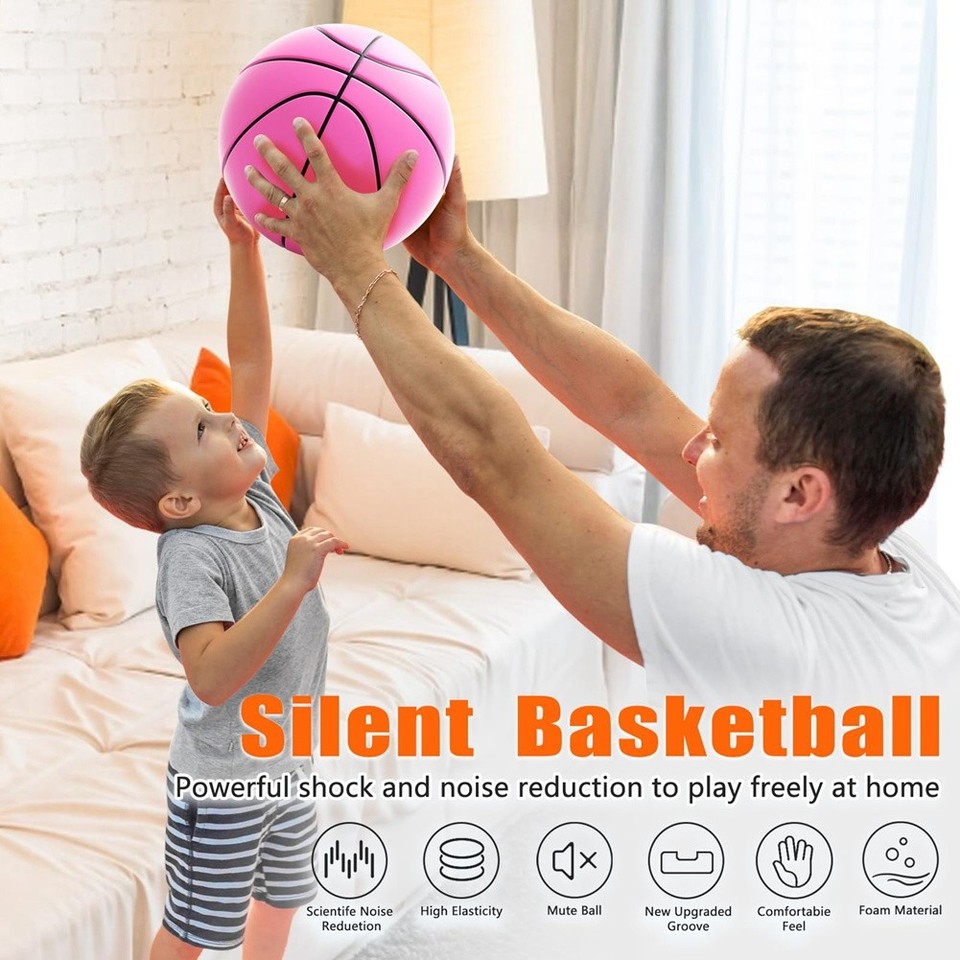 Foam Basketball, Indoor High Density Training Basketball 3D Texture ...