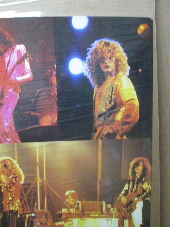 Led Zeppelin Vintage collage Poster Rock n' Roll 1979 inv#4963 | eBay