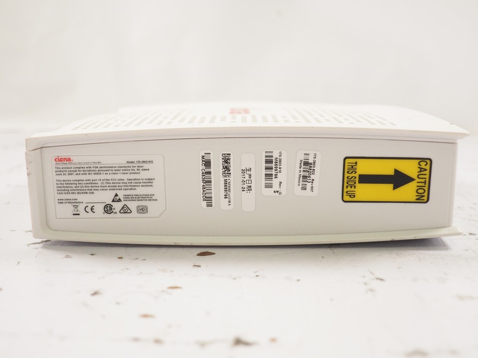 Ciena 3903x 170-3903-910 170-3903-822 Demarcation Switch | eBay