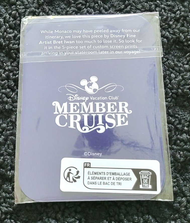 Disney Vacation Club DVC Member Cruise Europe 2024 Monaco Magnet ...