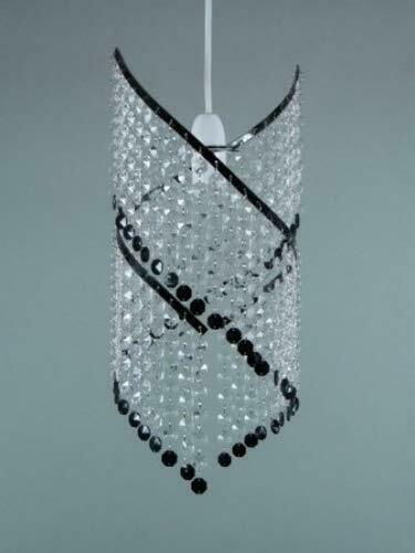 Modern Chandelier Acrylic Crystal Light Shades Droplet Ceiling Pendant ...