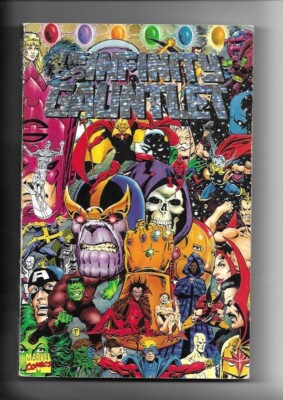 The Infinity Gauntlet TPB Holofoil Marvel Comics 1992 1st Edition 1st ...