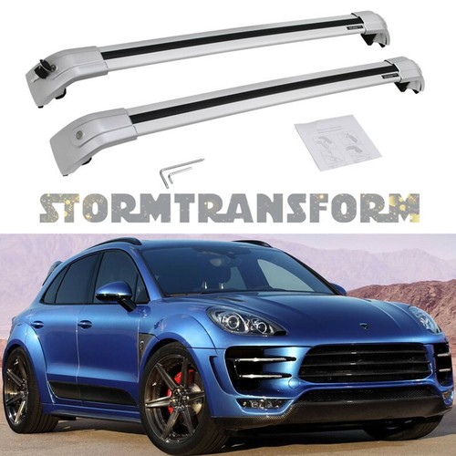 US Stock Cross Bars for Porsche Macan 2015- 2024 Luggage Roof Cargo ...