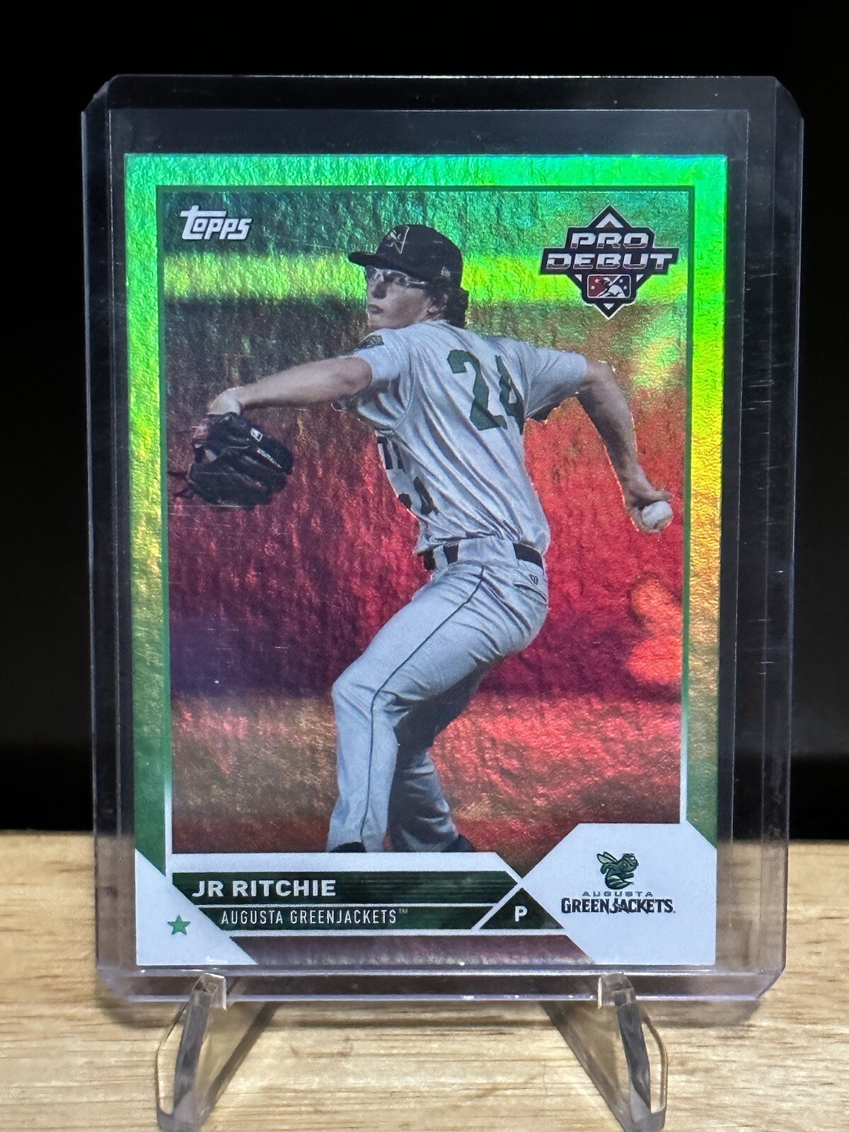 2023 Topps Pro Debut Green JR Ritchie 78/99 Atlanta Braves #PD-29 ...