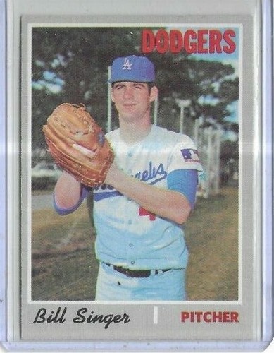 1970 Topps Bill Singer #490 Los Angeles Dodgers | eBay
