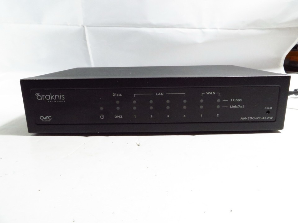 Araknis AN-300-RT-4L2W Dual Wan Gigiabit VPN Router | eBay