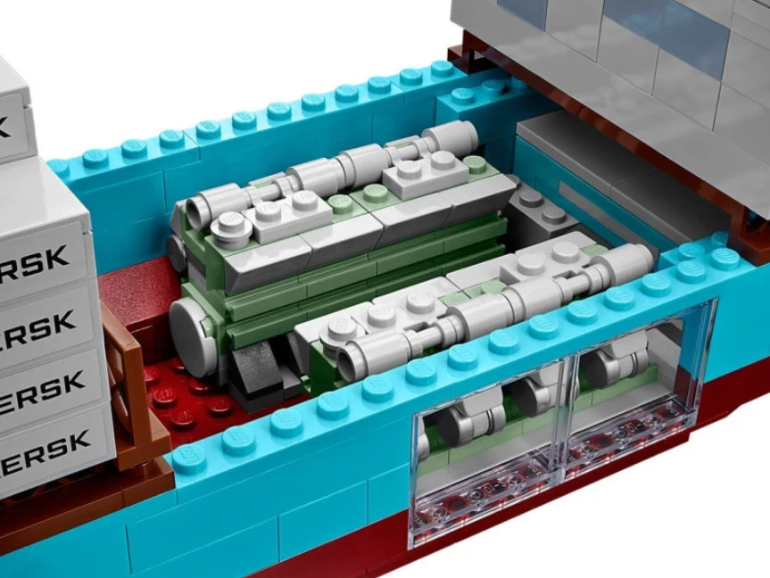 LEGO 10241 Creator Expert Maersk Line Triple-E New & Factory Sealed ...