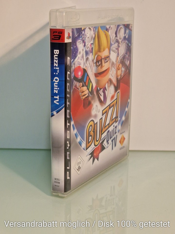 Buzz! Quiz TV Zustand sehr gut CIB OVP Sony Playstation 3 PS3 | eBay