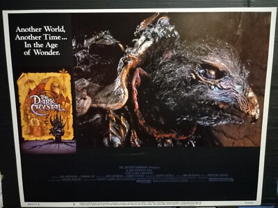 Lobby Card 1982 THE DARK CRYSTAL Jim Henson muppets skekVar CU | eBay