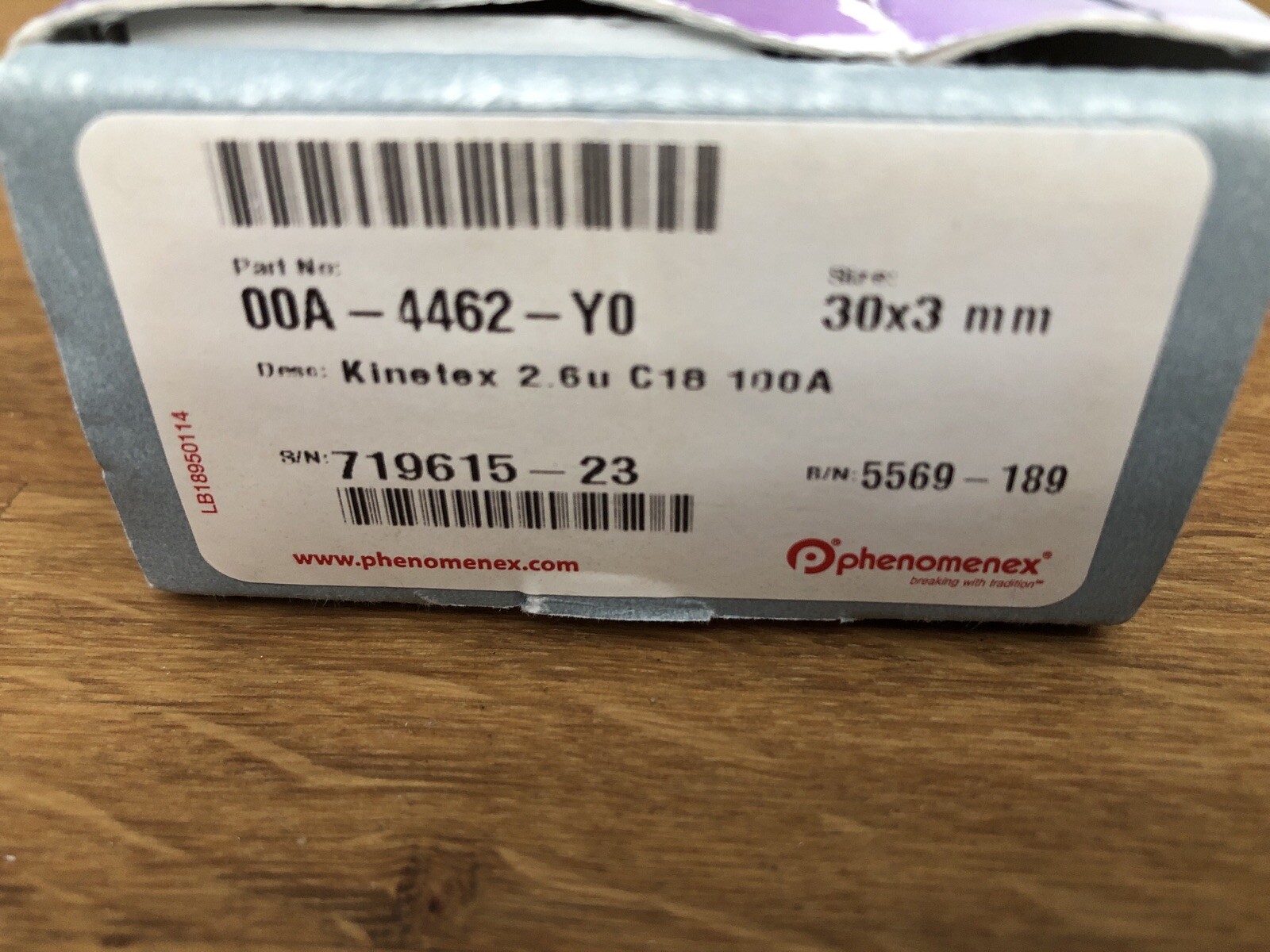 Kinetex 2 6 µm C18 100 Å Lc Column 30 X 3 Mm 00a 4462 Yo Phenomenex Ebay