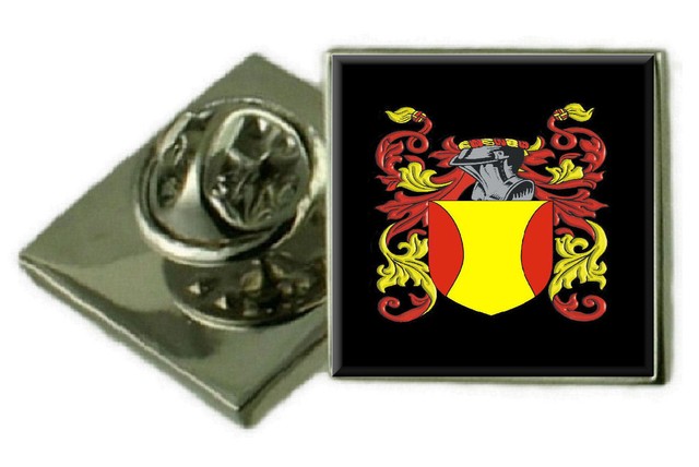 McComb Scotland Family Crest Coat of Arms Lapel Pin Badge Engraved Gift ...