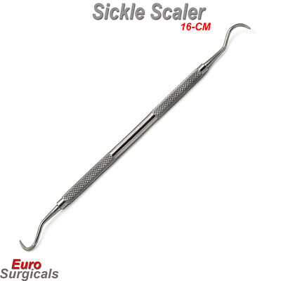 Dental Periodontal Sickle Scaler Double Ended Scalers Dentist Hand ...