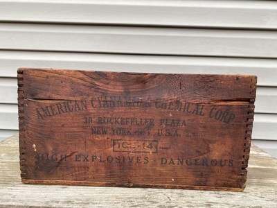 Boxes - Explosives Dynamite