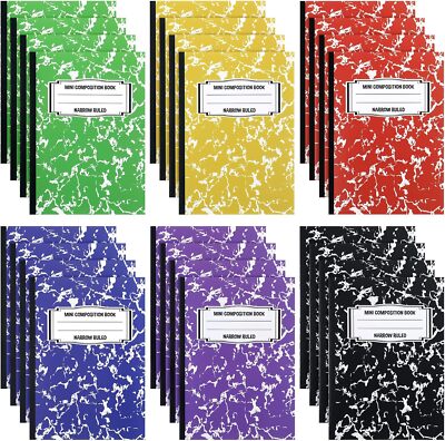 Mini Composition Notebooks Mini Composition Books Bulk Small Pocket ...