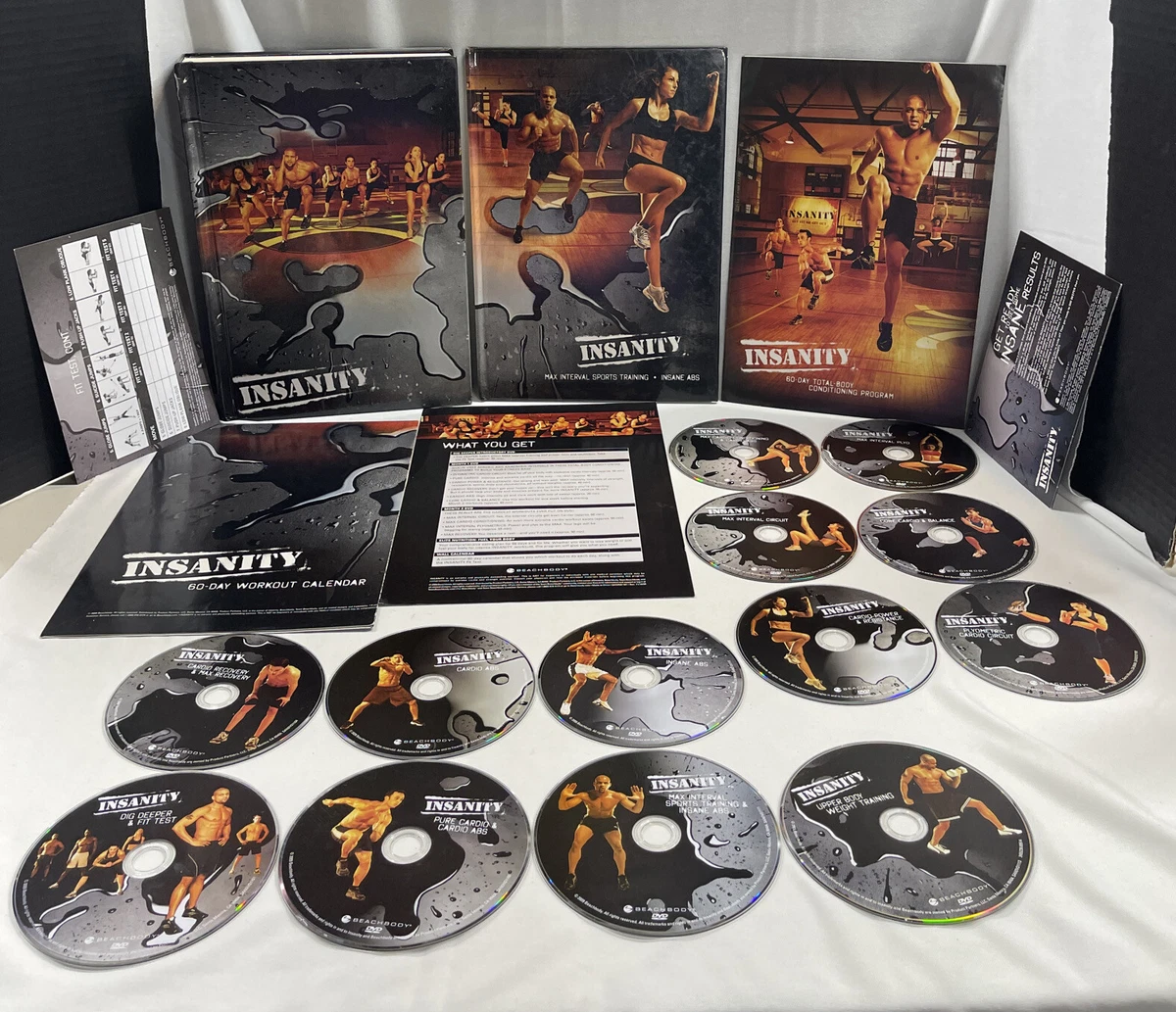 Insanity Fit Test And Measurement Tracker