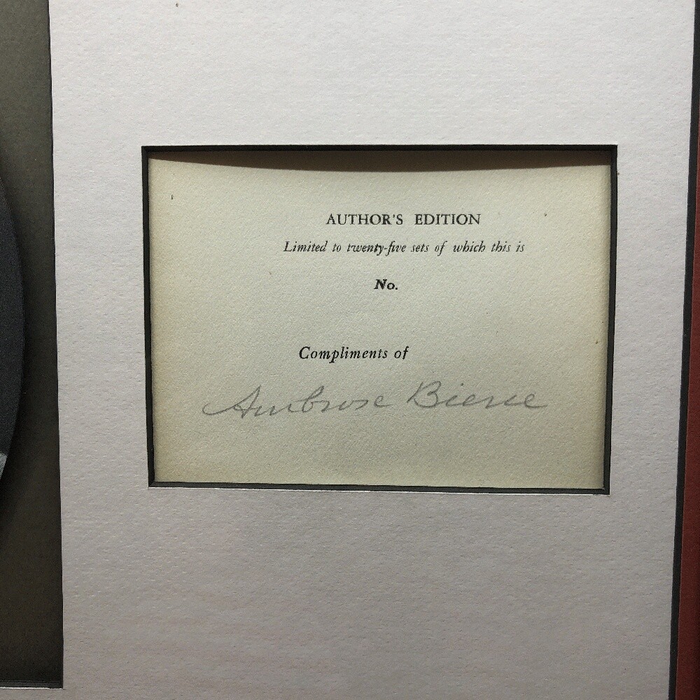Ambrose Bierce Signature: Framed with Photo (Signed, Autograph with ...