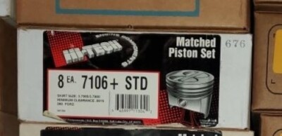 Hi Tech 7106 STD Pistons Set of 8 Ford | eBay