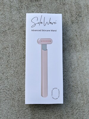 Solawave - Advanced Skincare Wand - Red Light Therapy -- ROSEGOLD- NEW ...