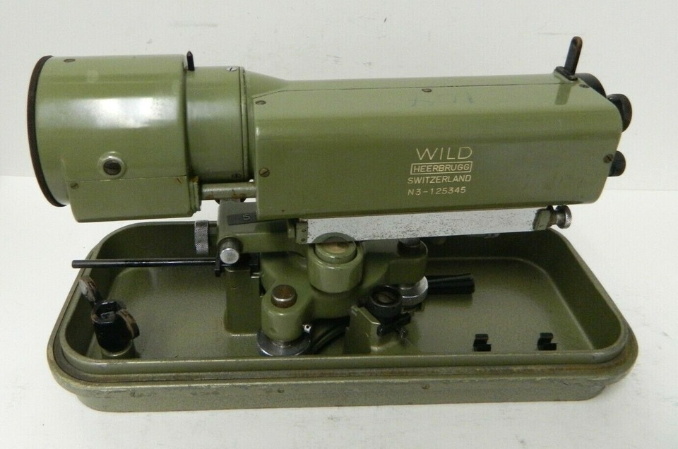 Vintage Wild Heerbrugg Switzerland N3 High Accuracy Precision Surveying ...