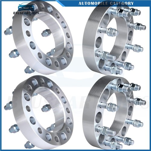 4X For 1988-1997 Ford F-250 F-350 1.5" 38mm Wheel Spacers 8x6.5 9/16 ...