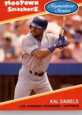 1991 Mootown Snackers Signature Series - Food Issue #7 Kal Daniels | eBay