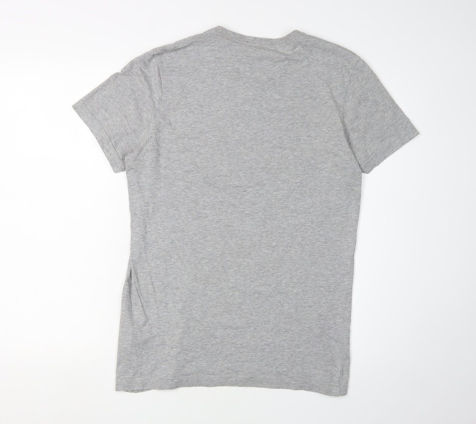 Mens UK Size S adidas Grey Cotton T-Shirt | eBay UK