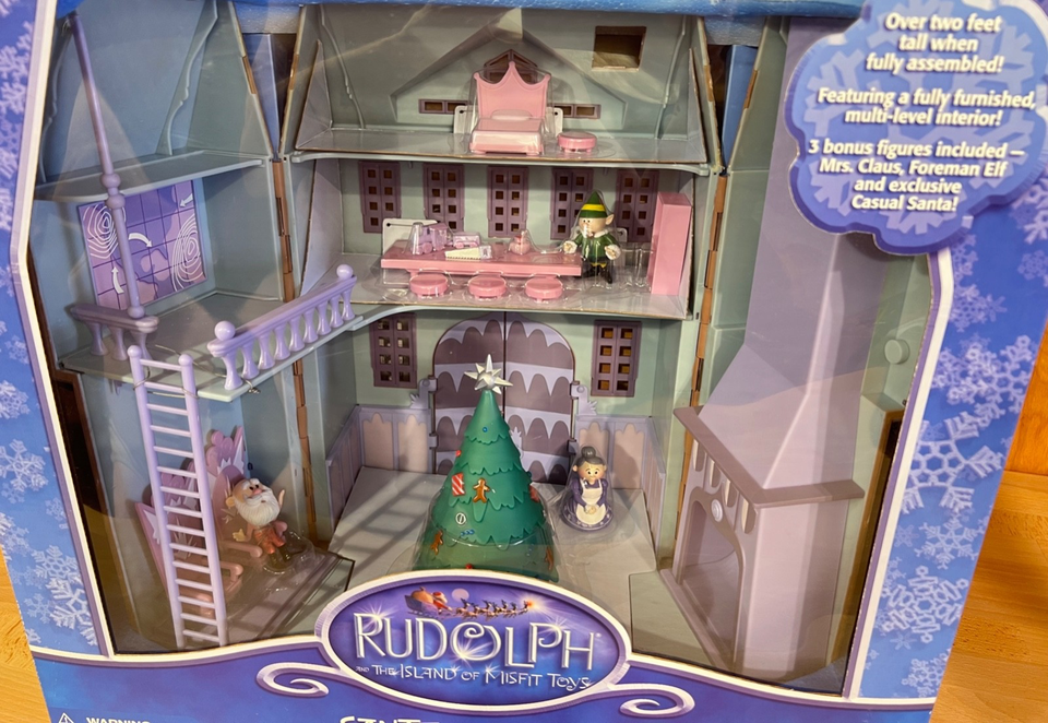 Santa's Castle Rudolph The Red Nosed Reindeer Island of Misfit Toys ...