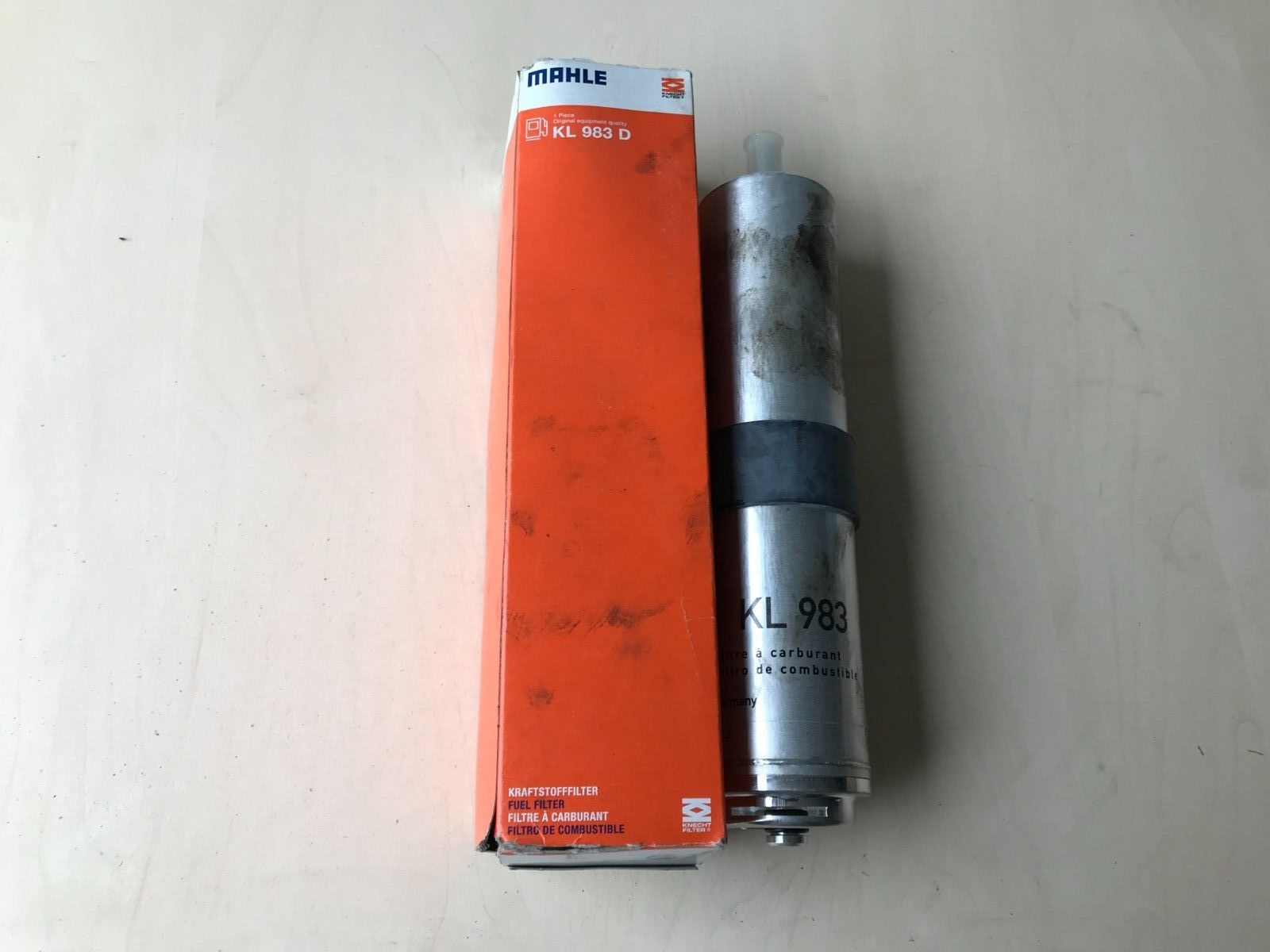 Mahle KL983D Fuel Filter for sale online | eBay