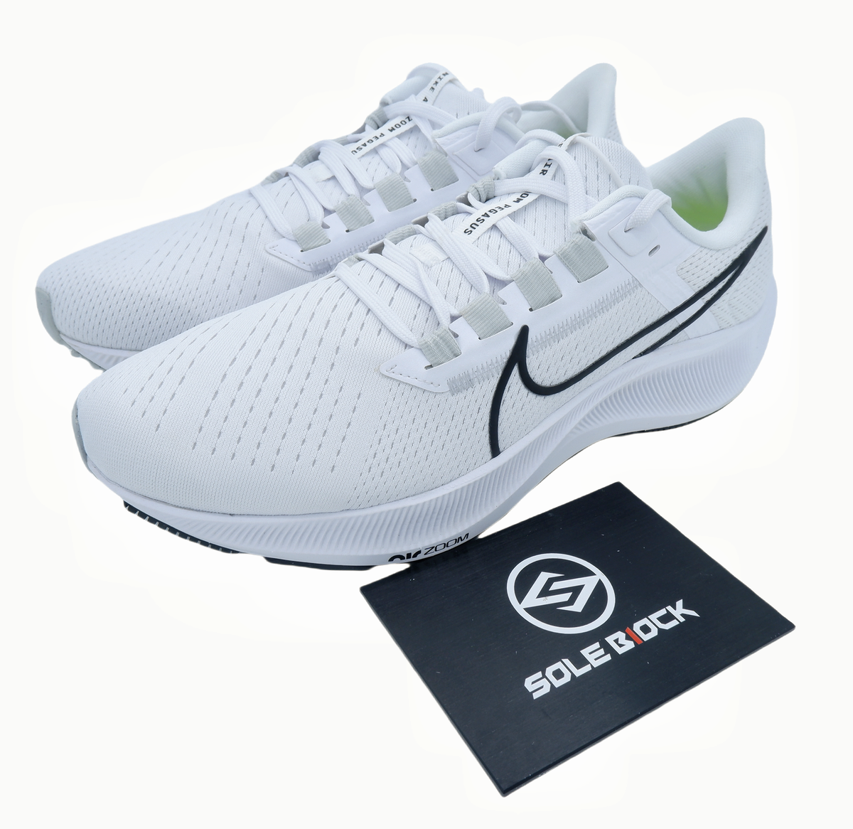 ナイキ メンズ ランニングシューズ Nike Men's Air Zoom Pegasus 38 Running Shoes　- White/Black Nike Air Zoom Pegasus 38 White Black 2021 CW7356-100 | eBay