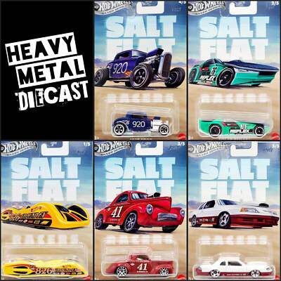 Hot Wheels - 2025 Silver Label Series - Salt Flat Racers Mix 1 (Set of ...