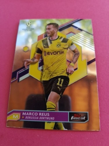 Marco Reus Borussia Dortmund Carte Foot Topps Finest Champions League ...