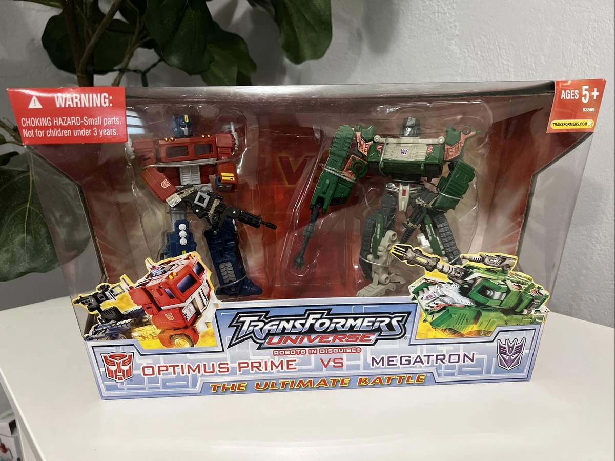 Transformers Robots In Disguise Optimus Prime Vs Megatron