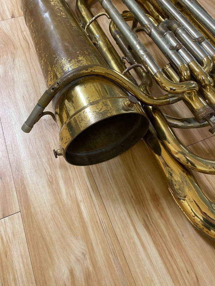 Vintage Besson Tuba 3-Valve 4/4 recording model - Body Only, No Bell | eBay