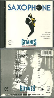 RARE / CD - SAXOPHONE SAX SAXO VOL 2 : STAN GETZ, COLEMAN HAWKINS ...