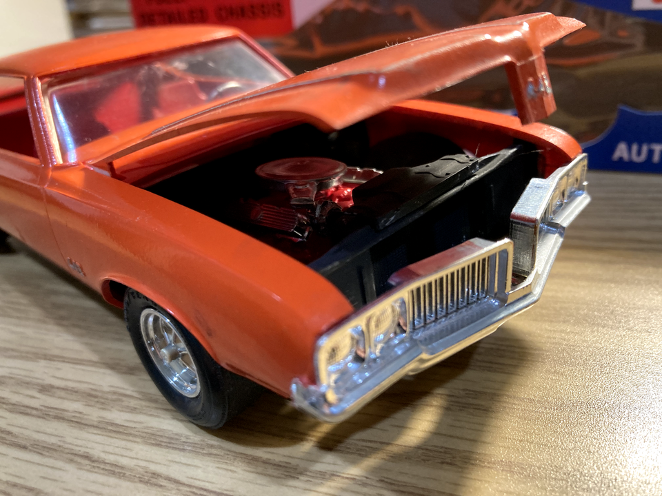 1970 Cutlass- JoHan 1/25th scale plastic model kit with vintage box | eBay