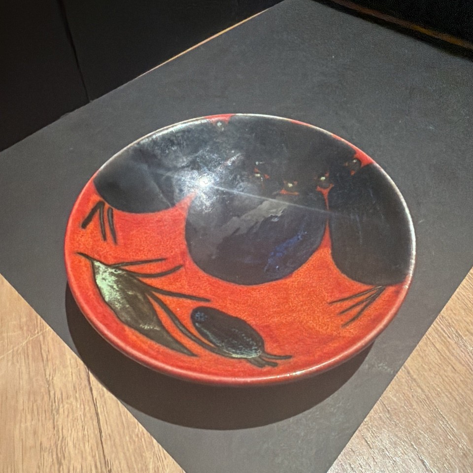 2005 Poole Pottery Living glaze Himalayan Poppy Pin Dish plate 49 12 ...