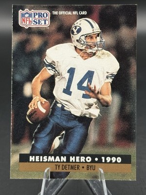1991 Pro Set - Heisman Hero #37 Ty Detmer (RC) IT247 | eBay