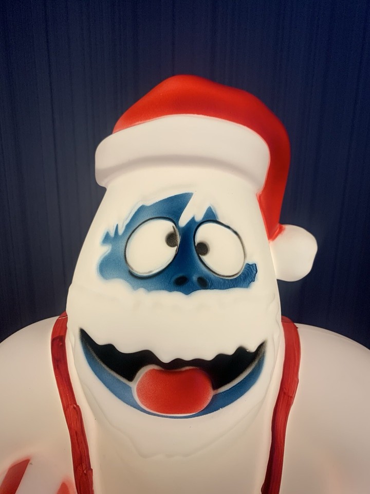 Bumble Yeti 24” Blow Mold Rudolph Red Nosed Reindeer Christmas Gemmy ...