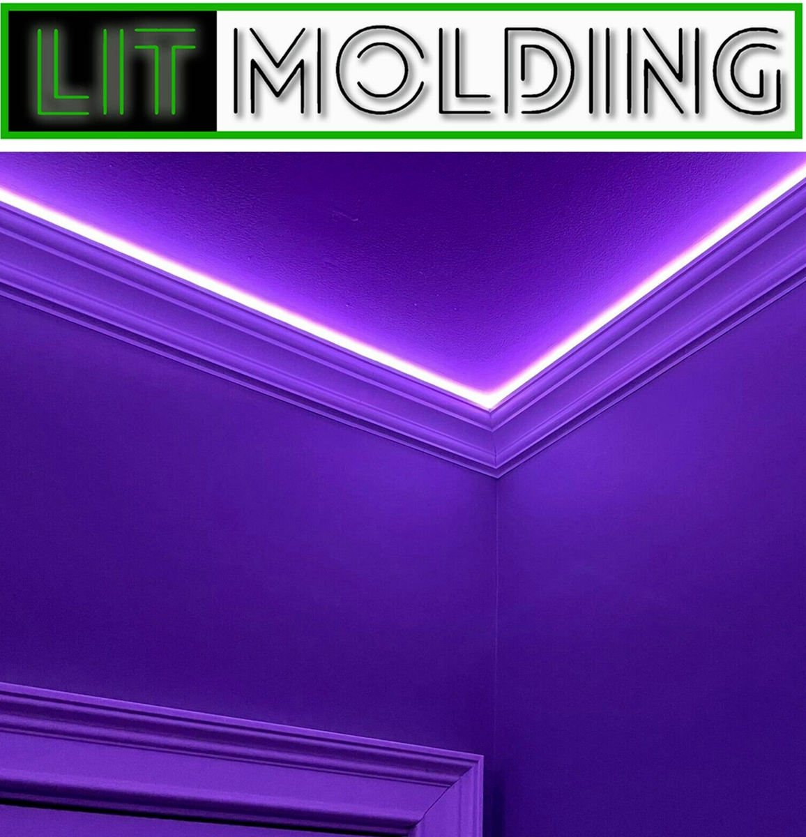 Back Lighting With Crown Molding LED Corner Ceiling Narrow Backlit