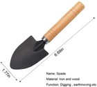 3pcs Garden Tools Set Mini Trowel Rake Shovel For Small Pot Plants Home ...