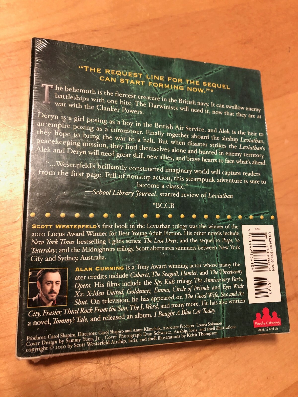 Behemoth by Scott Westerfeld (2010, Compact Disc, Unabridged edition ...