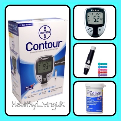 Bayer Contour Blood Glucose Meter/Monitor/System - NEW & BOXED - RRP £ ...