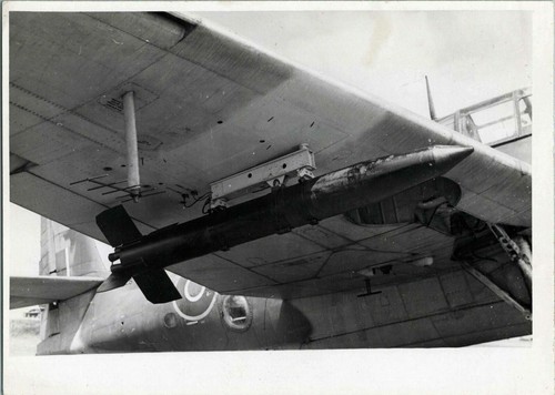 GRUMMAN AVENGER TBF WITH LONG TOM ROCKET VINTAGE ORIGINAL PRESS PHOTO ...