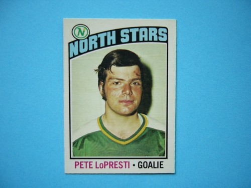 1976/77 O-PEE-CHEE NHL HOCKEY CARD #184 PETE LOPRESTI ROOKIE EXNM NM ...