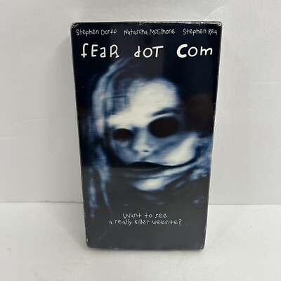 Fear Dot Com (VHS, 2003) Stephen Dorff, Stephen Rea Hollywood Video ...