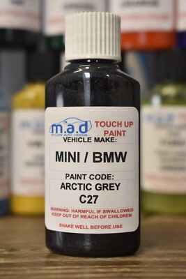 BMW Artico Grigio C27 Pittura Ritocco Kit 30ML M 1 2 3 4 5 7 8 Serie X1 ...