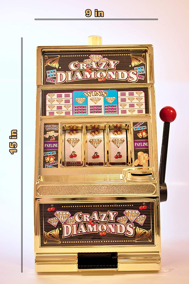 Jumbo Slot Machine plus 50 Metal Gaming Coin Tokens | eBay